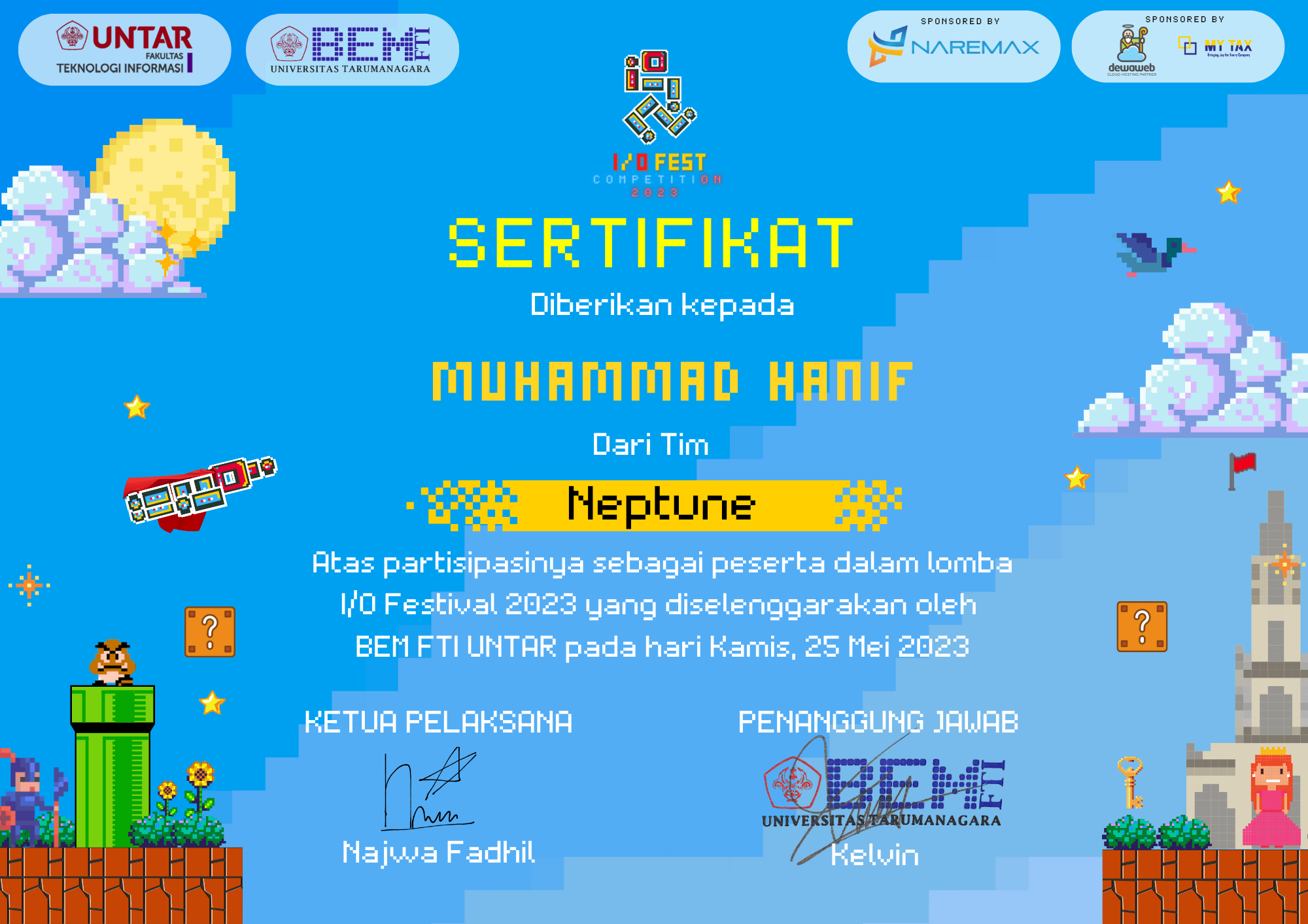 Muhammad Hanif | Frontend Dev💻